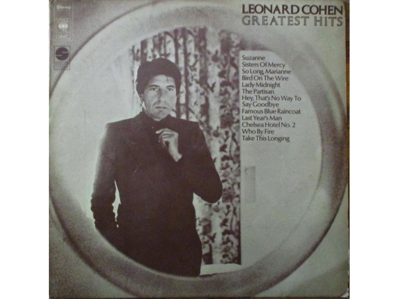 Leonard Cohen-Greatest Hits Repress LP (1976)