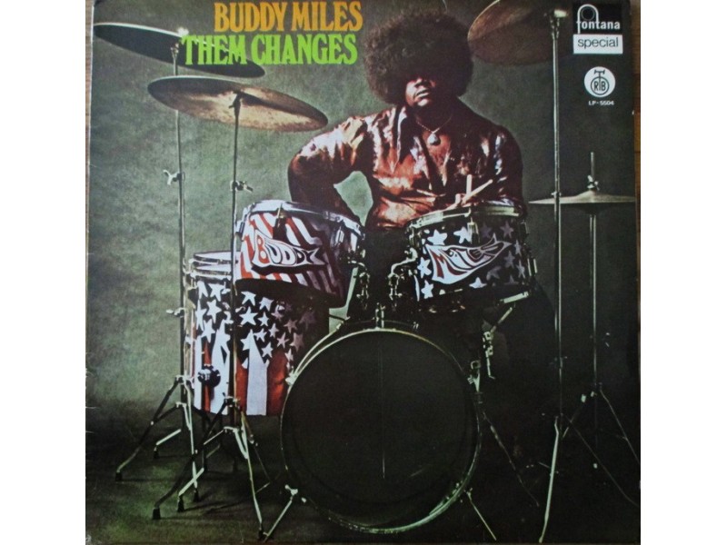 Buddy Miles-Them Changes Reissue LP