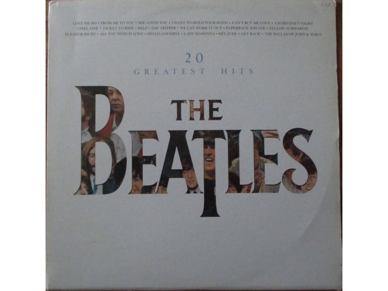 The Beatles-20 Greatest Hits First Press LP (1983)