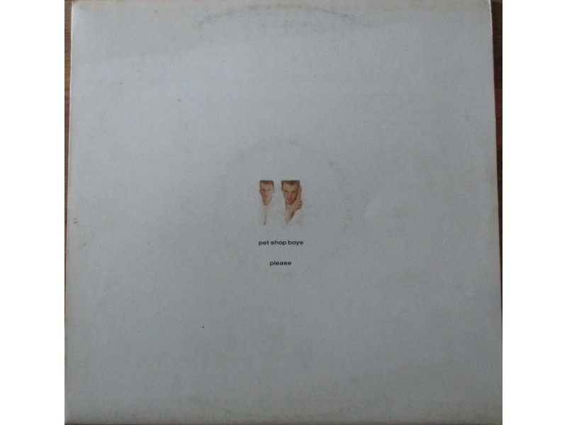 Pet Shop Boys-Please LP (1986)