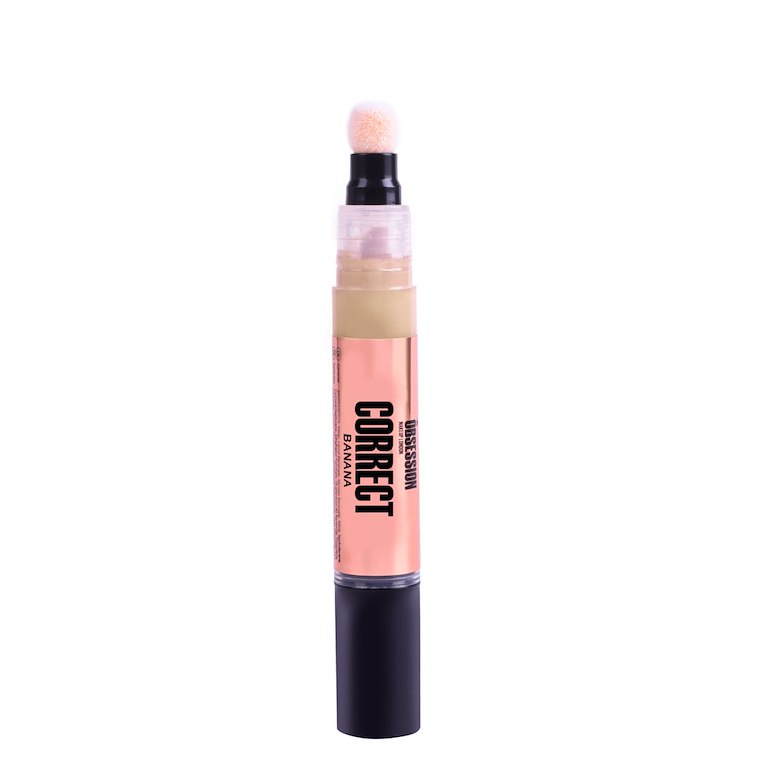 Tečni korektor MAKEUP OBSESSION Conceal & Correct Wand 4.5ml Banana