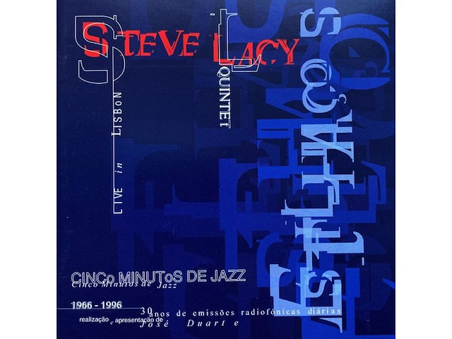 Steve Lacy Quintet - Estilhaços - Cinco Minutos De Jazz