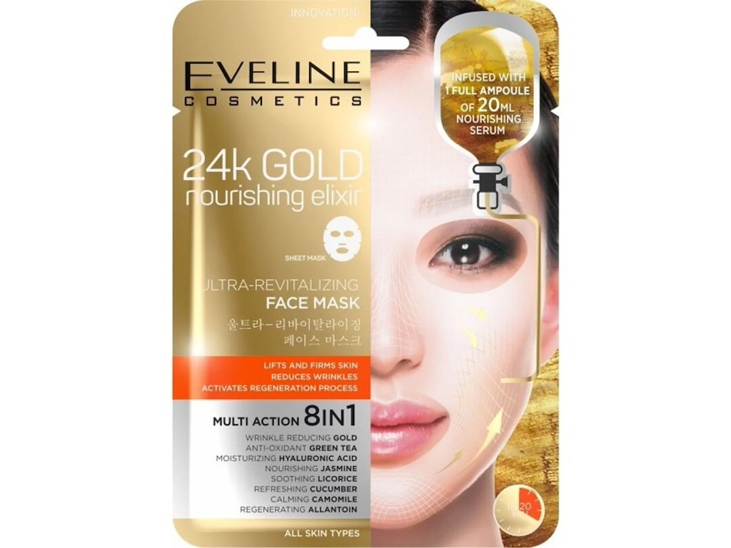 Eveline Ko 24k gold Maska za lice