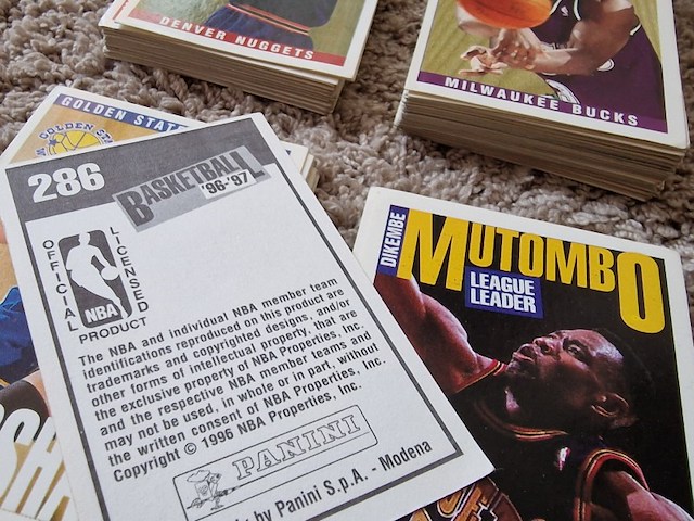 Sličice NBA 96 97 Panini na komad