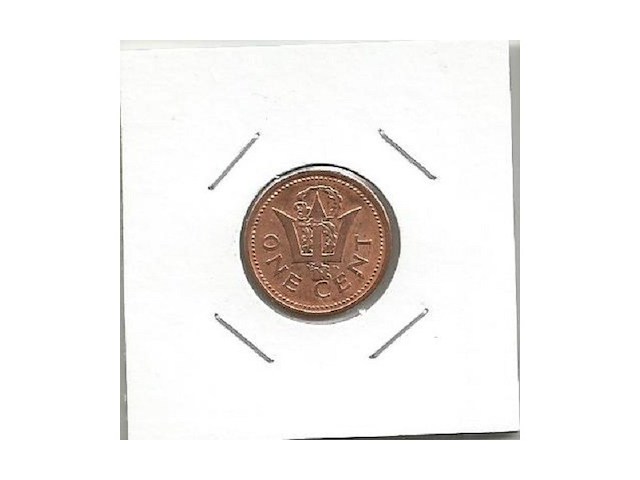 a5 Barbados 1 cent 1996.