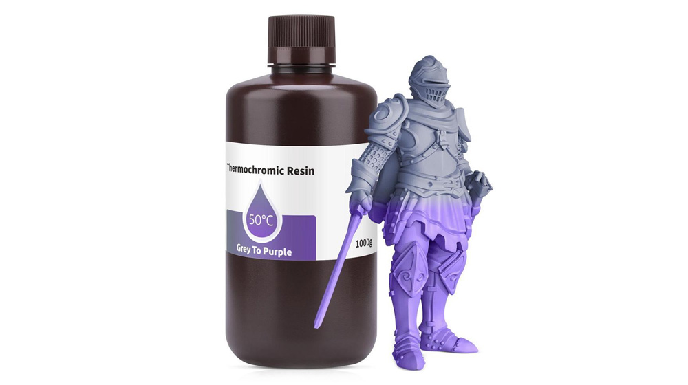 Thermochromic Resin 1kg (From Grey to purple)