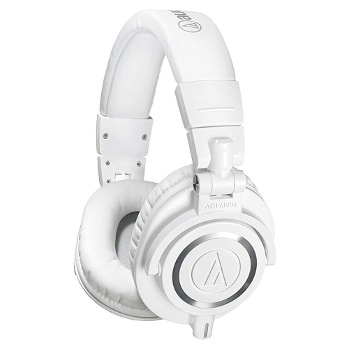 AUDIO-TECHNICA Žične slušalice ATH-M50x (Bele)