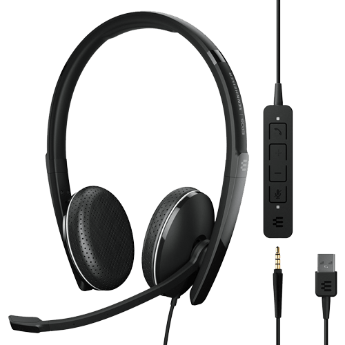 EPOS Žične slušalice Sennheiser Adapt 165 USB II (Crna)