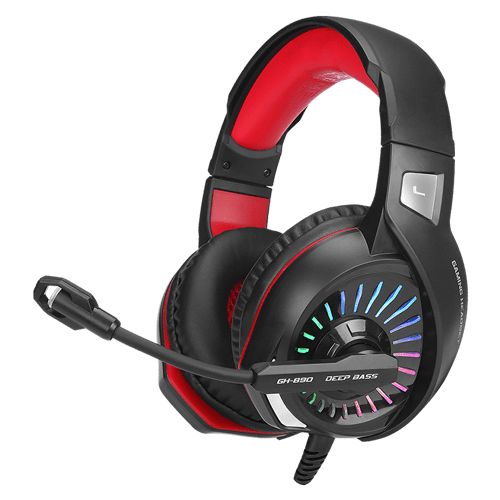 XTRIKE Gejmerske slušalice GH-890 (Crna/Crvena)