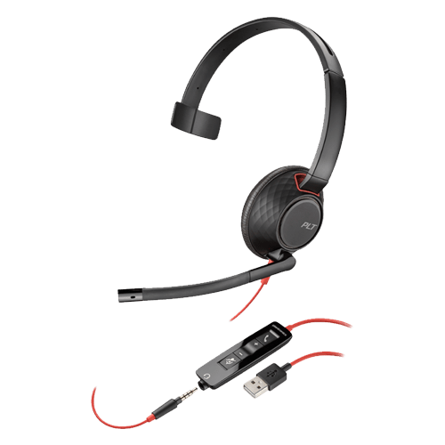 PLANTRONICS Žične slušalice Blackwire C5210 (Crna) 207577 01