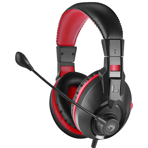 MARVO Gejmerske slušalice Scorpion H8321S (Crna/Crvena)