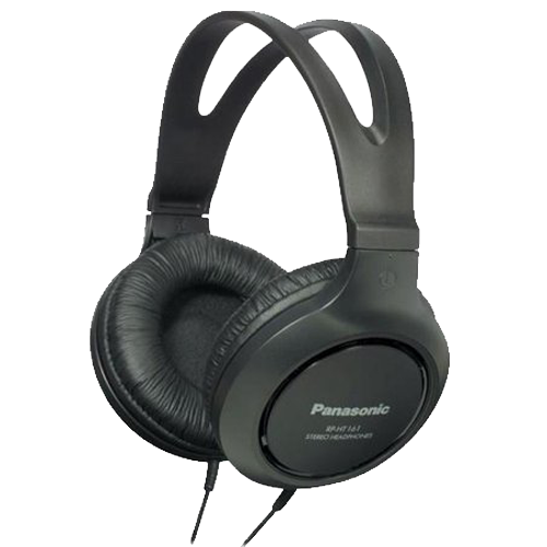PANASONIC stereo slušalice (Black) - RP-HT161E-K