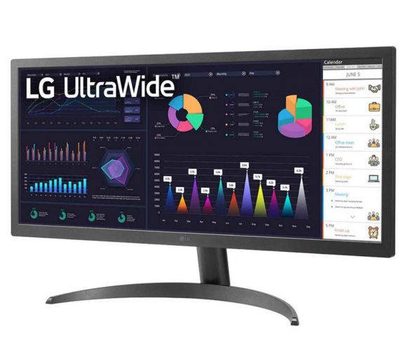 LG - Monitor LG 26WQ500-B 26"/IPS,21:9/2560x1080/75Hz/5ms GtG/HDMIx2/freesync/crna