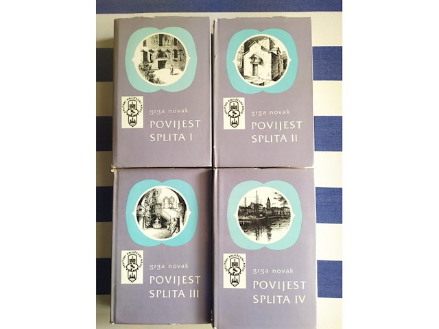 Povijest Splita 1-4, Grga Novak