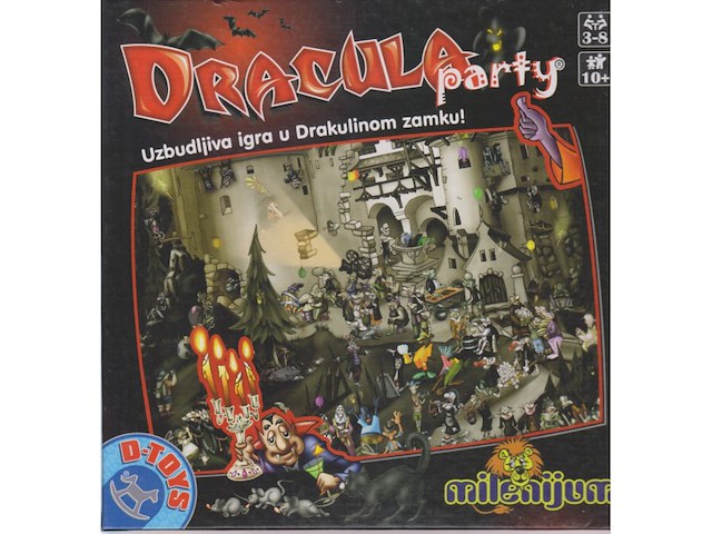 DRACULA PARTY / UZBUDLJIVA IGRA U DRAKULINOM ZAMKU