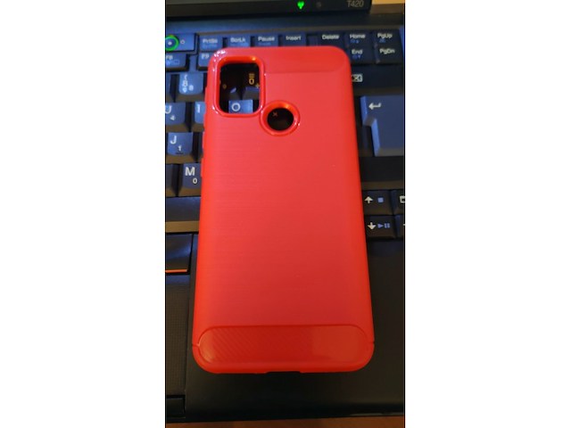 Motorola G10 silikonska crvena maska