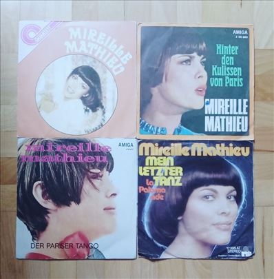 Mireille Mathieu-Komplet Od 1 EP &; 3 Single Ploče