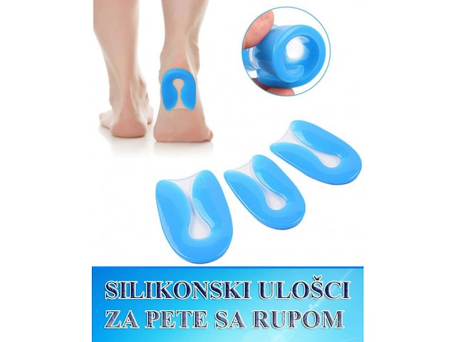 Silikonski ulošci za pete sa rupom