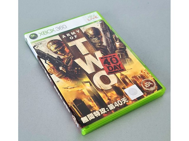 Army of Two 40th Day   XBOX 360  NTSC J