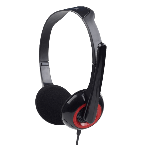 GEMBIRD slušalice MHS-002 (Crna/Crvena)