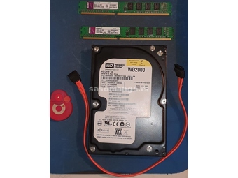 Hard disk + ram ddr3 + usb fles memorija komplet ili zasebno