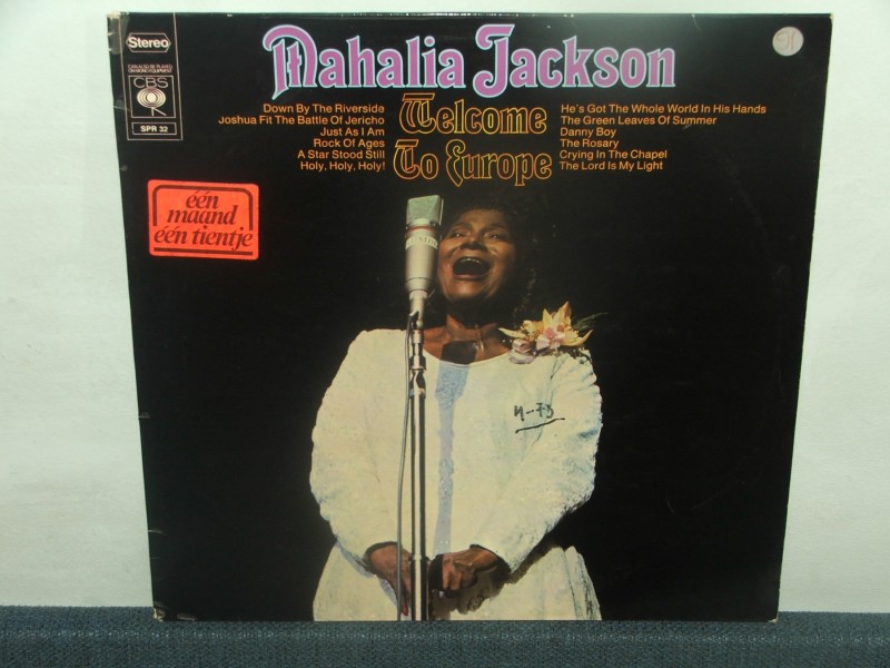 Mahalia Jackson - Welcome To Europe