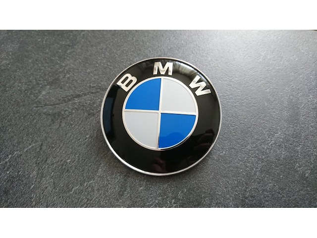 NOVO BMW znak precnik 82mm (za haubu ili gepek)