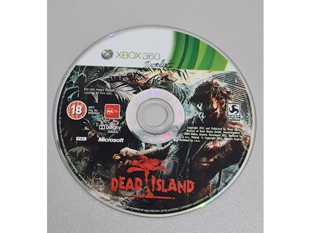 Dead Island    XBOX 360 samo disk