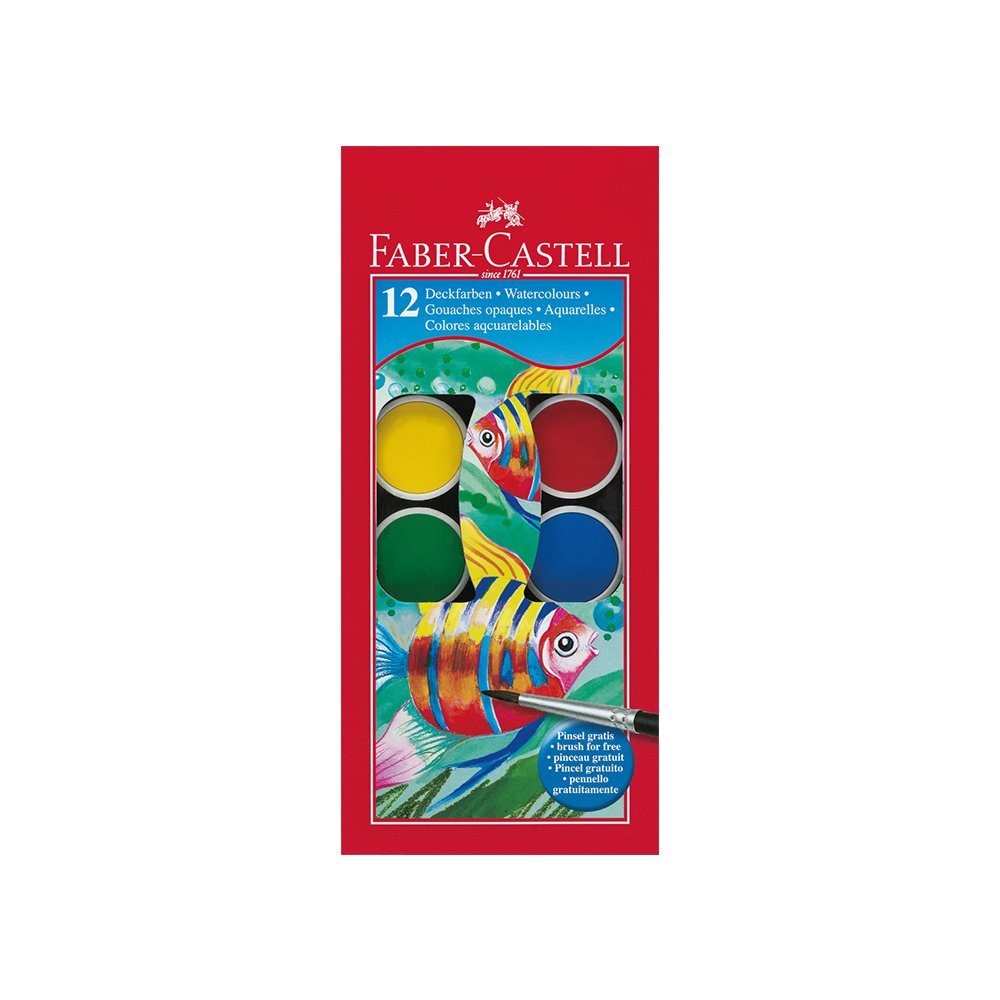 Vodene boje Faber Castell veće 1/12 125012