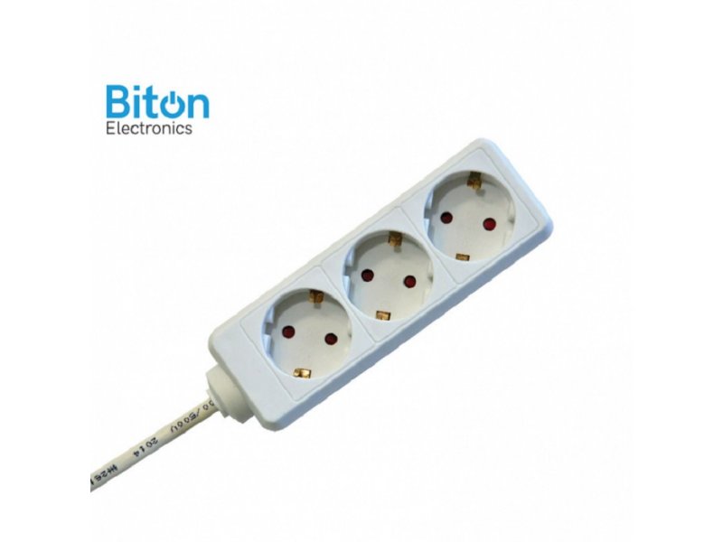 Biton Electronics Prenosna Priključnica 3 / 5 Met PP/J 3X1.5mm (ET10103)