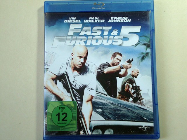 Fast &; Furious 5: Fast Five [Blu-Ray]