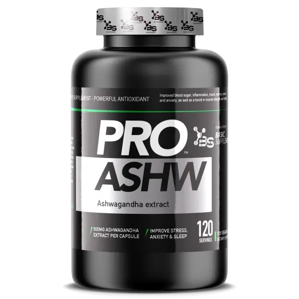 Ashwagandha pro 120cap – Basic Supplements