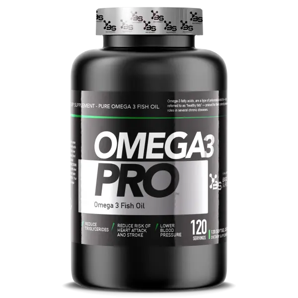 Omega 3 pro 120gelcaps – Basic Supplements