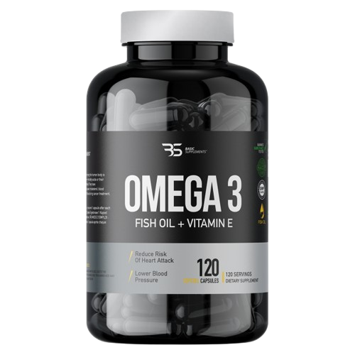 Omega 3 120gelcaps – Basic Supplements