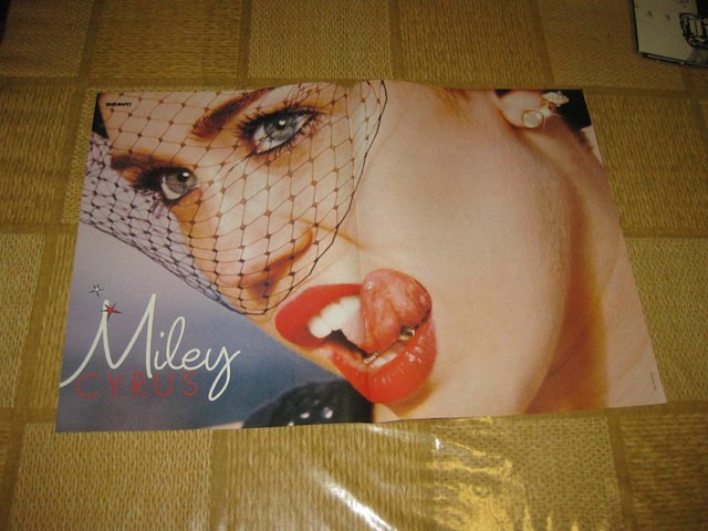 Poster (dvostrani) Miley Cyrus, Paramore, Harry Styles