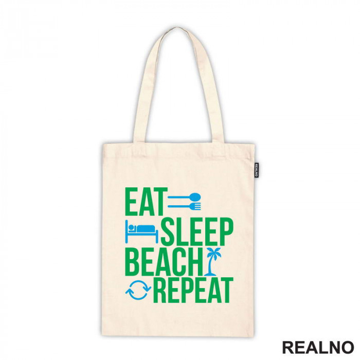 EAT, SLEEP, BEACH, REPEAT - PLANINARENJE - KAMPOVANJE - PRIRODA - NATURE - CEGER