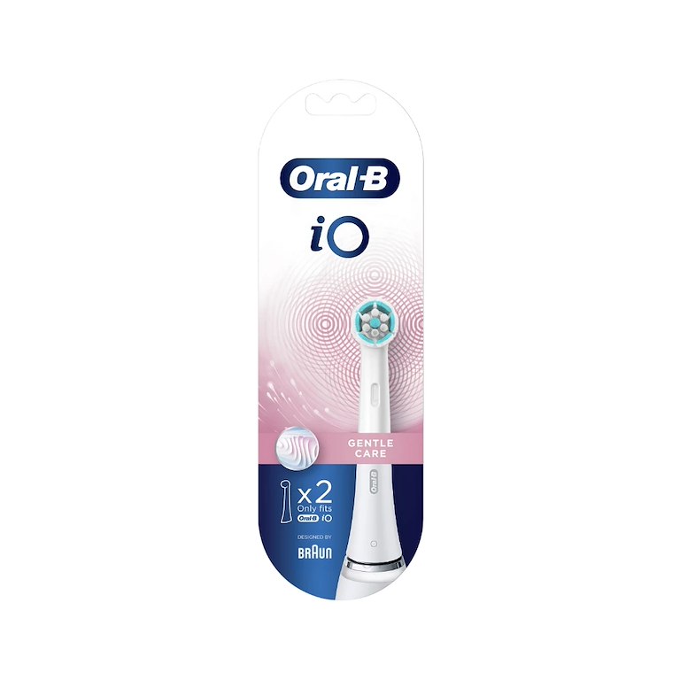 Oral-B® iO Nastavci GENTLE CARE Zamenska Glava za Eelektričnu Četkicu 2 Nastavka