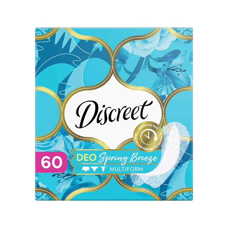 Discreet Deo Spring Breeze Dnevni Ulošci 60 Uložaka