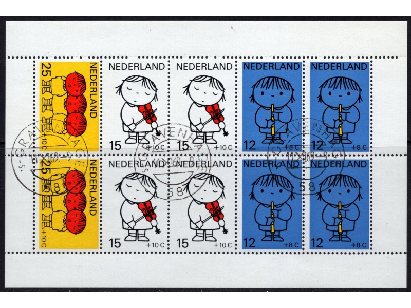 Holandija 1969. Blok br. 8