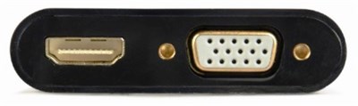 ADAPTER HDMI - HDMI+VGA 0,15met