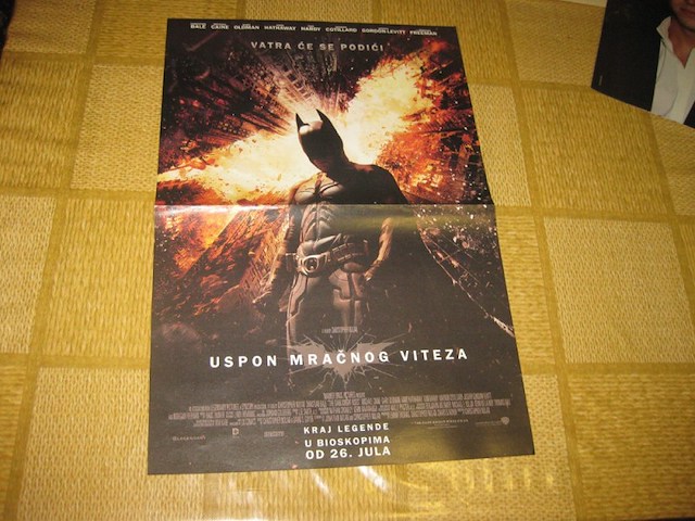 Poster (dvostrani) Uspon Mračnog viteza, Ashley Tisdale