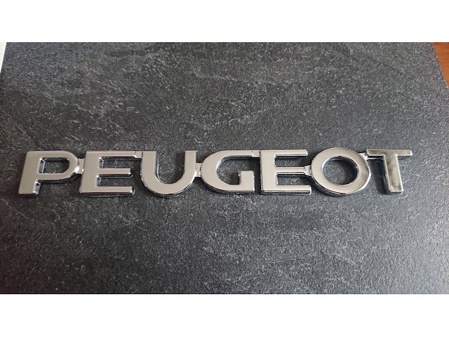 NOVO Peugeot Pezo oznaka za gepek