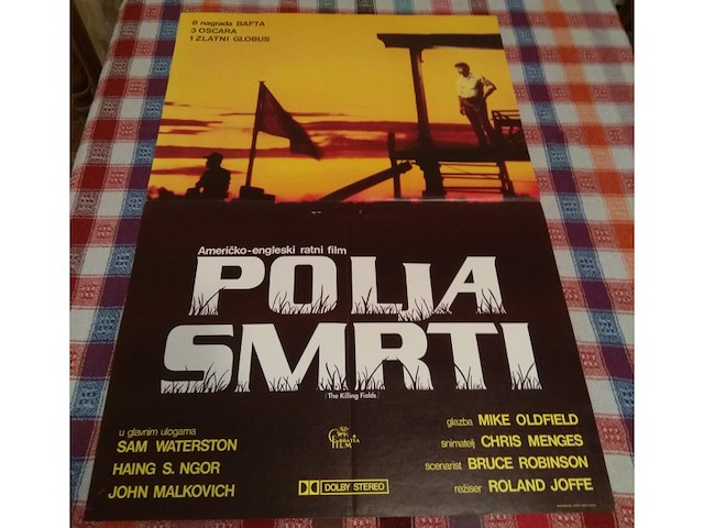 plakat POLJA SMRTI (Mike Oldfield)