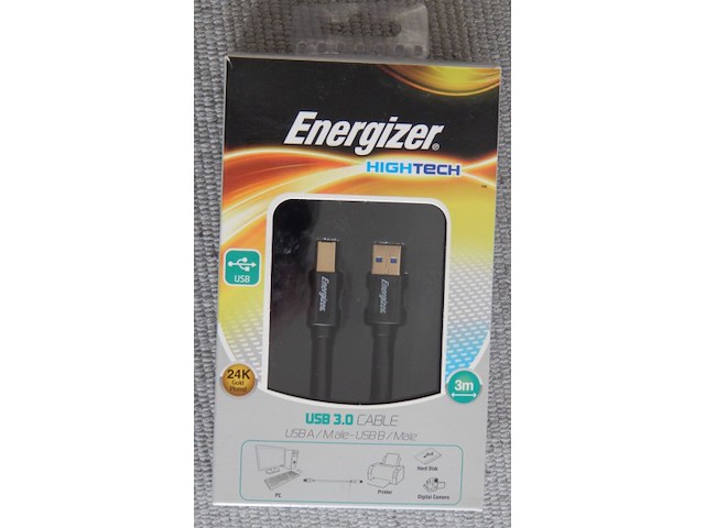 Energizer USB 3.0 kabl 3M