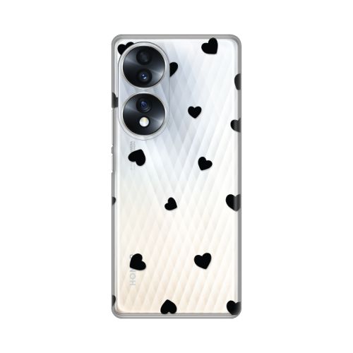 Silikonska futrola - maska print Skin za Huawei Honor 70 Hearts