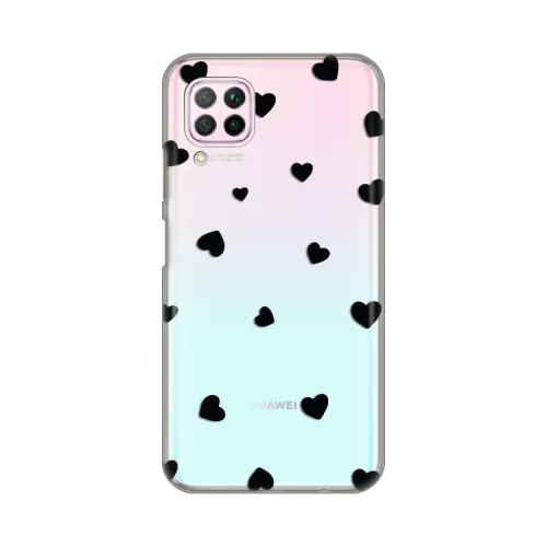 Silikonska futrola - maska print Skin za Huawei P40 Lite/Nova 6 SE Hearts