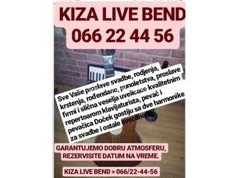 KIZA LIVE BEND za sve proslave