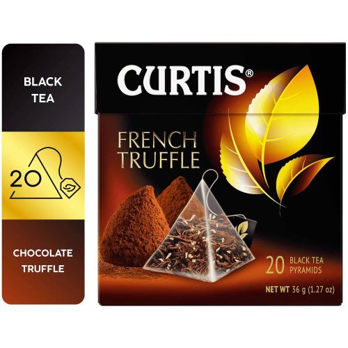 CURTIS French Truffle - Crni čaj sa aromom čokoladnog francuskog tartufa 20x1.8g 156702