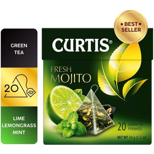 Curtis Fresh Mojito - Zeleni čaj sa mohito aromom, korom citrusa i mentom, 20x1.7g 1515100