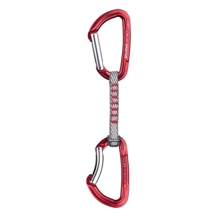 KOMPLET ZA PENJANJE SALEWA DYNEEMA HOT G3 Straight/Bent red